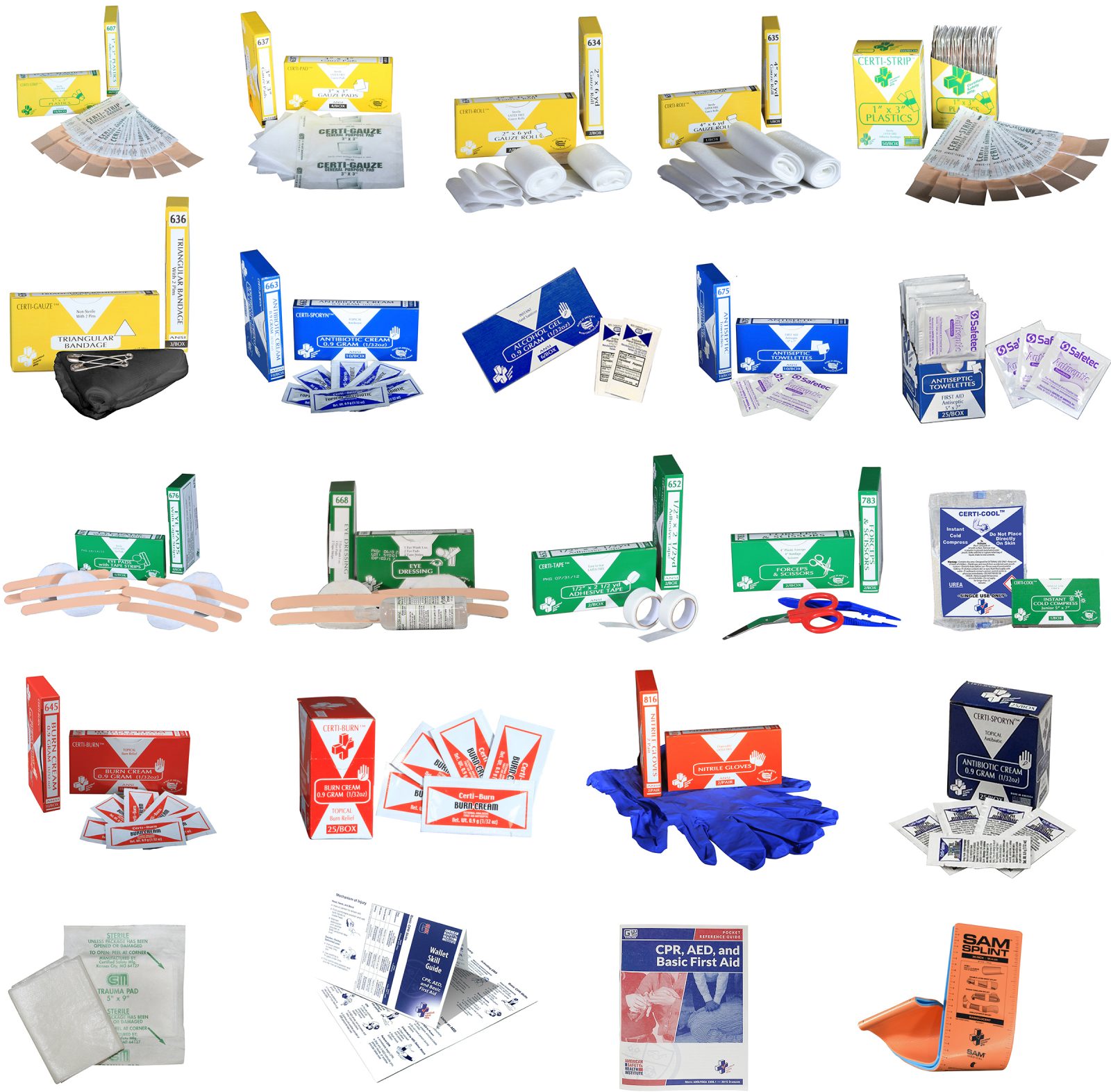 ANSI-Compliant First Aid Kits & Refills Manufacturer