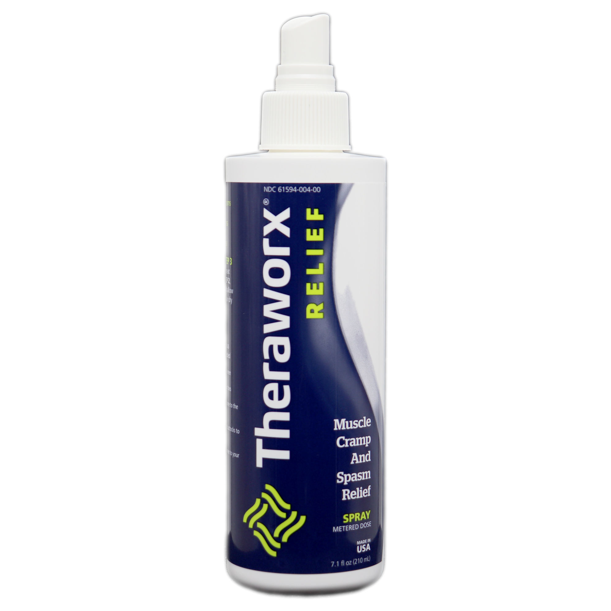 Theraworx Relief Spray: Fast Muscle Cramp Aid (7.1 Oz)
