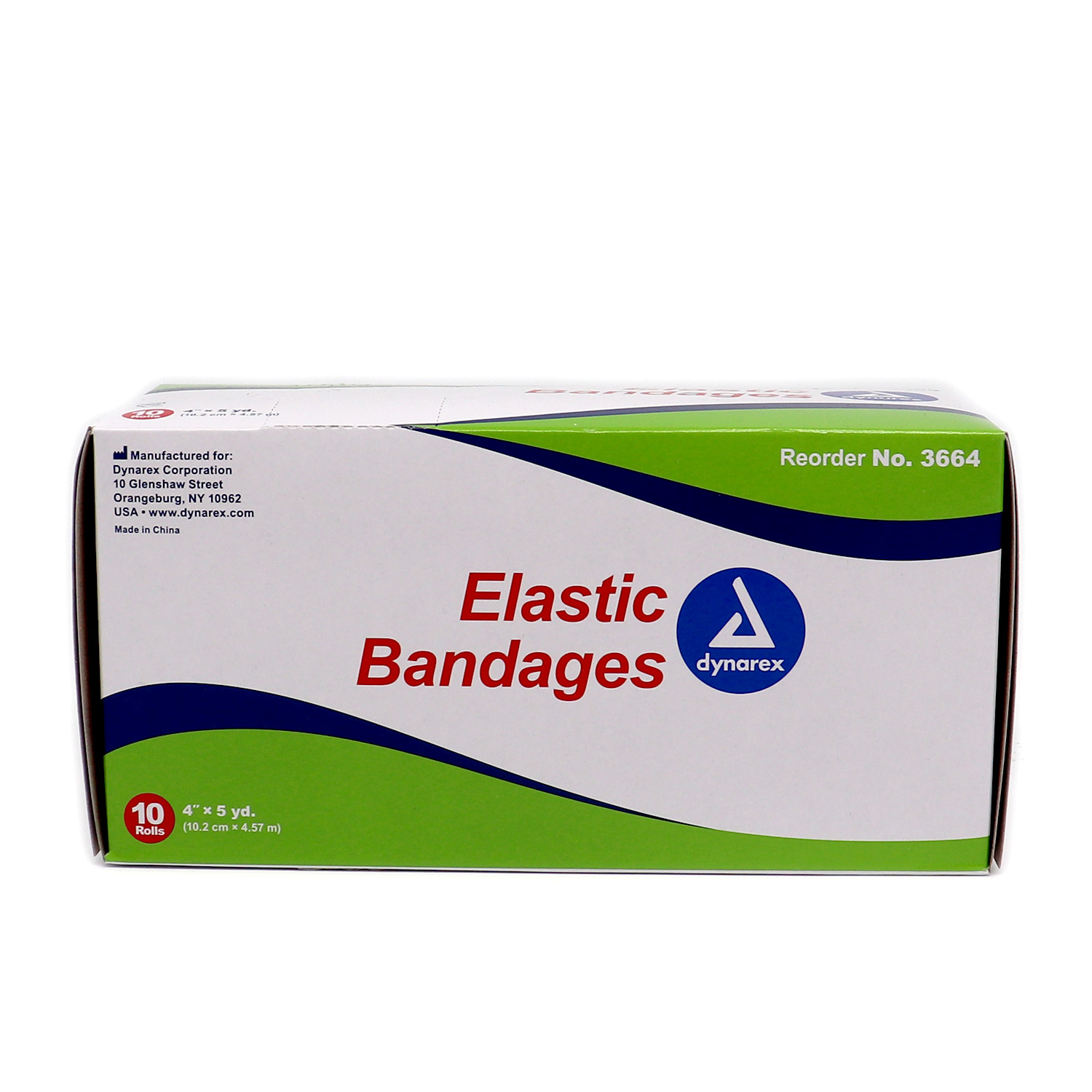 Elastic Ace Bandages | 4" X 5 yds | Latex Free