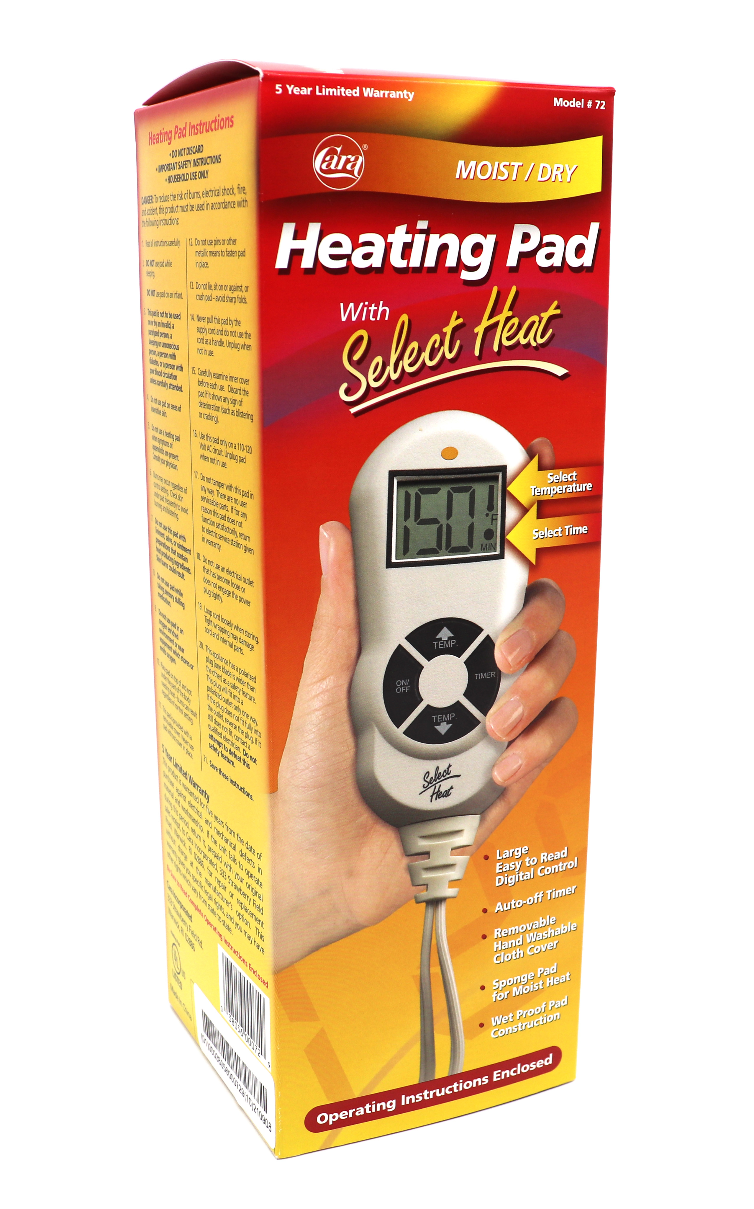 SELECT HEAT Heating Pad - Personalized Comfort