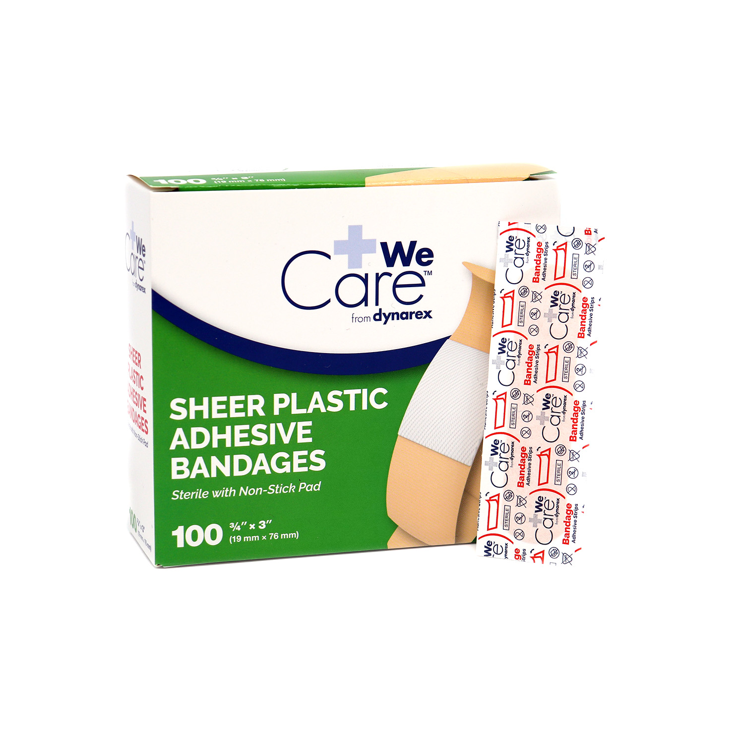 Plastic Bandage 3/4" x 3" (100/bx) | e-FirstAidSupplies