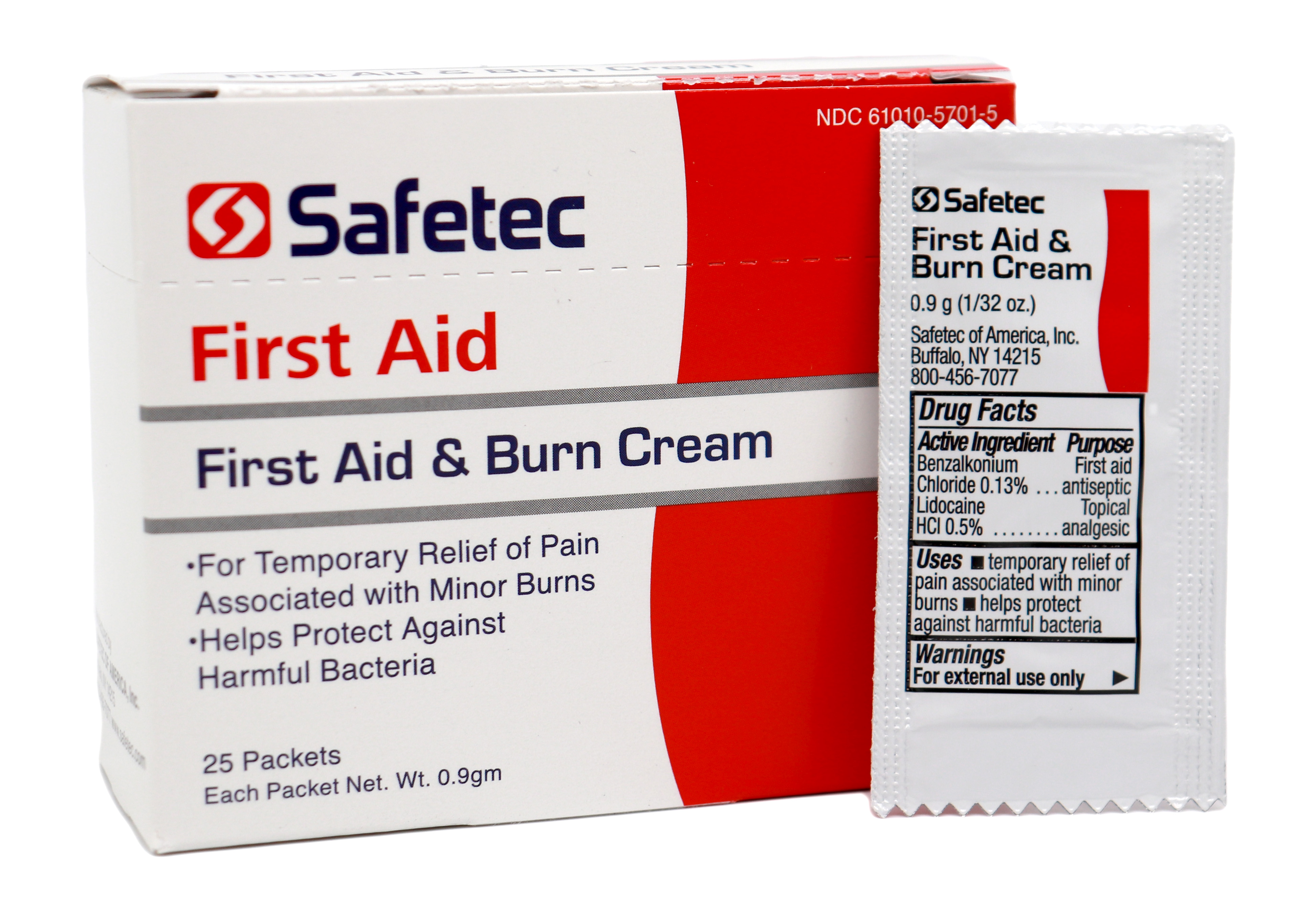 First Aid & Burn Cream - 25 Packets | e-FirstAidSupplies.com