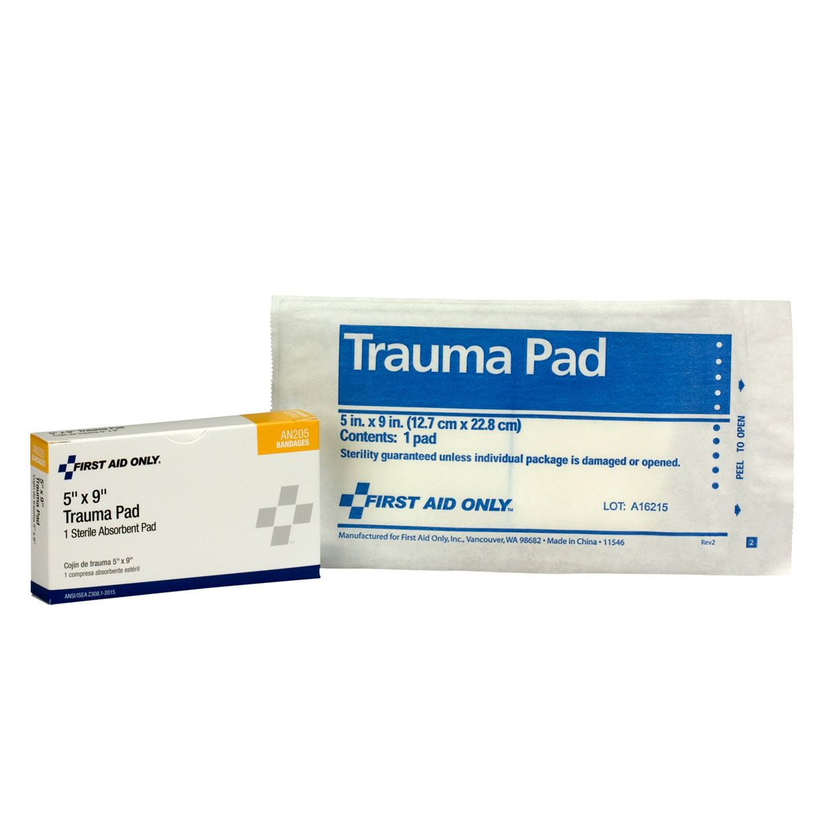 5"X9" Trauma Pad" (1/bx) | e-FirstAidSupplies