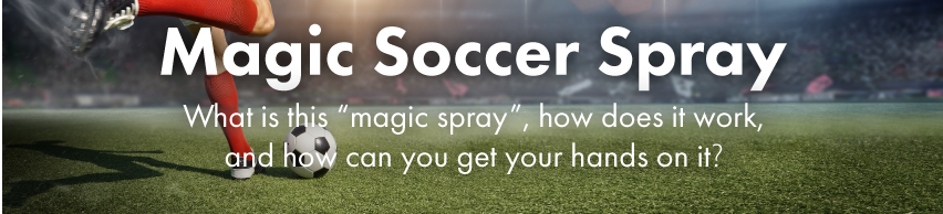 Magic Spray: Fast Soccer Injury Relief | Cold Spray for Injuries