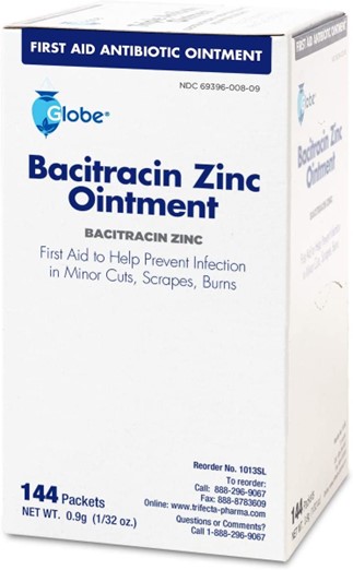 Bacitracin Ointment (144/bx) | e-FirstAidSupplies