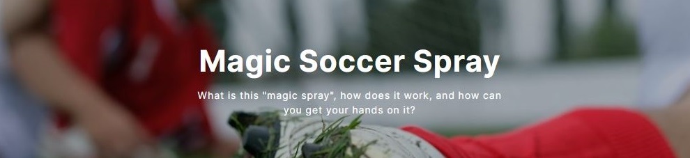 Cold Spray also Known as Soccer Injury Spray | E-FirstAid