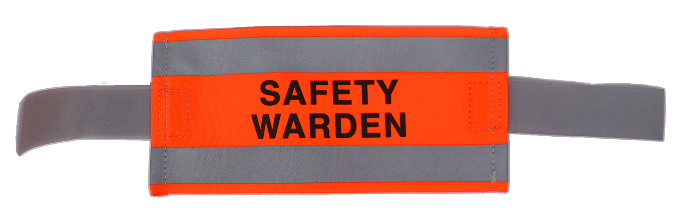 Safety Warden Armband - High Visibility & Durable | e-FirstAidSupplies