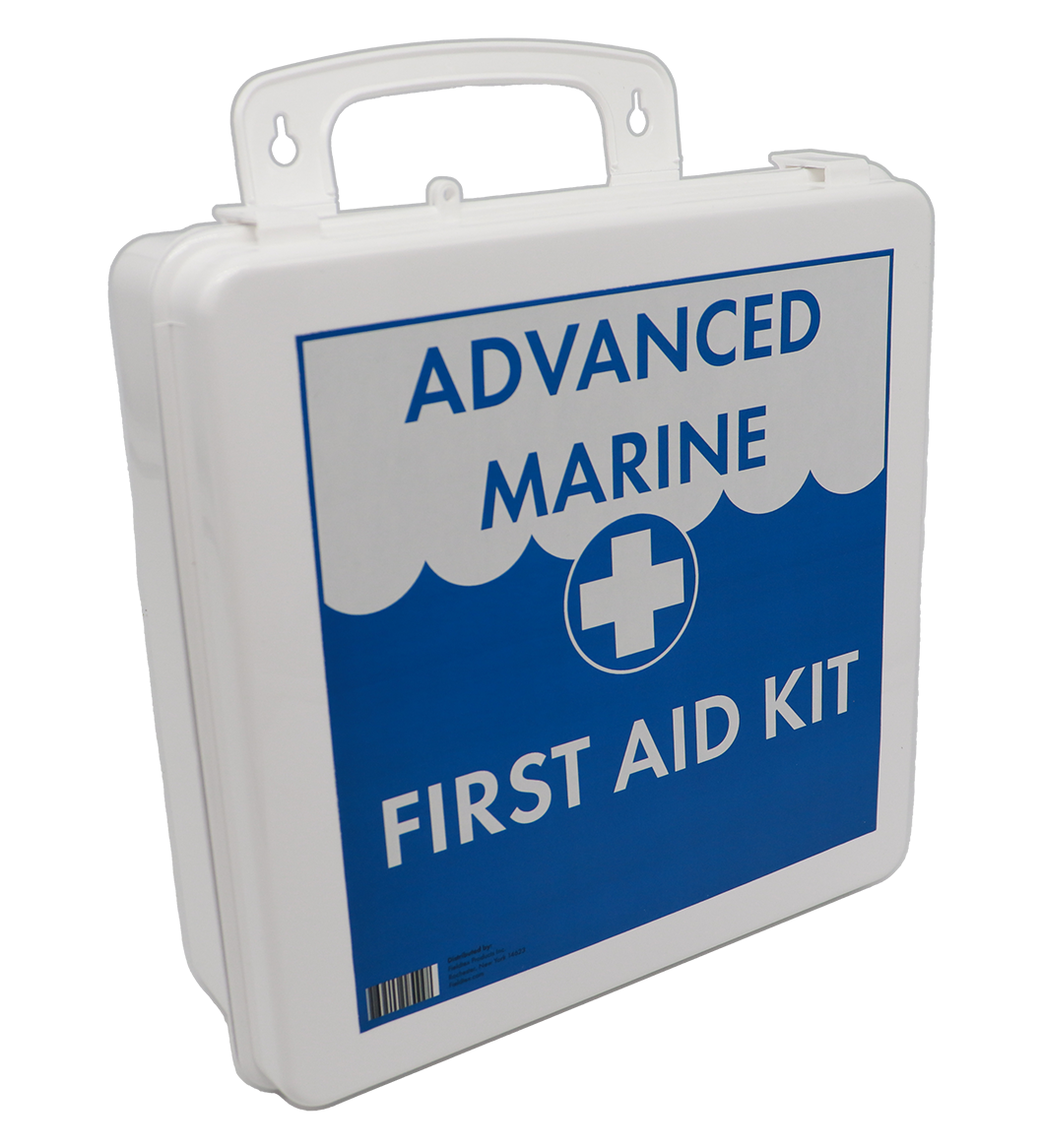 Advanced Marine First Aid Kit | Waterproof Plastic Box