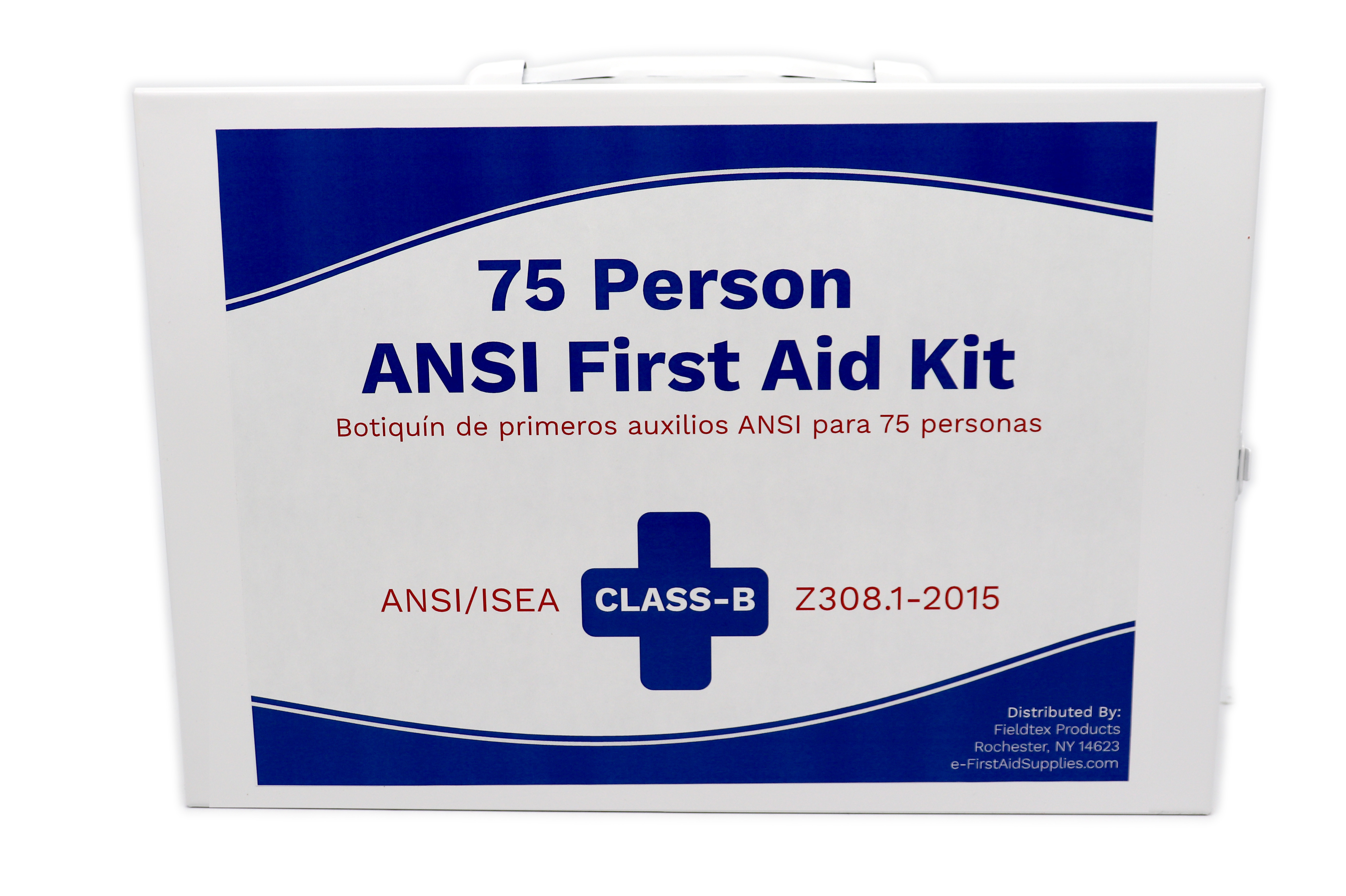 ANSI B 75 Person Metal First Aid Kit | e-FirstAidSupplies