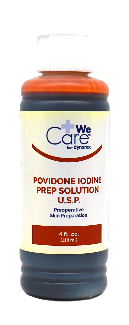 Povidone Iodine Prep Solution 4 oz | e-FirstAidSupplies