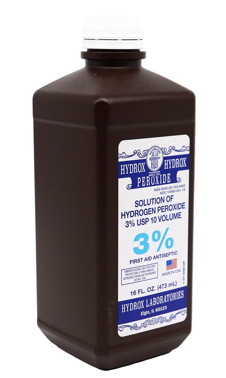 Hydrogen Peroxide 16 oz. : E-FirstaidSupplies