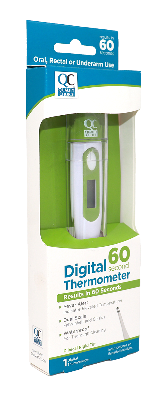 QC Digital Thermometer | e-First Aid Supplies