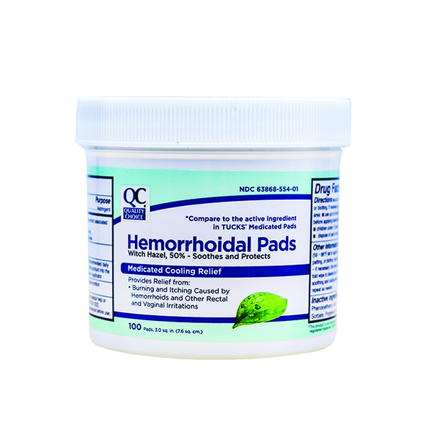 Medicated Pads 100Ct - Gentle Cleansing for Skin Irritations