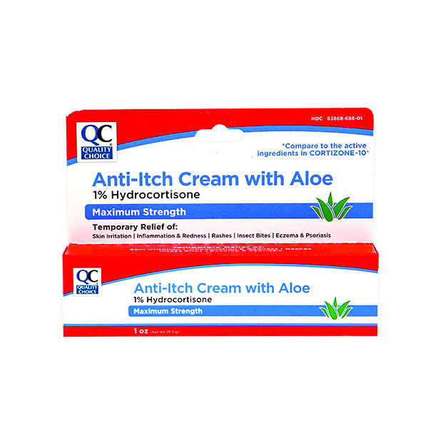 Hydrocortisone 1% Anti-Itch Cream - Maximum Strength Relief