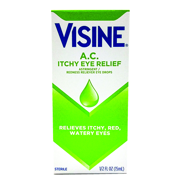 Visine A.C. Seasonal Itching .5 Oz - Soothes Eye Irritation