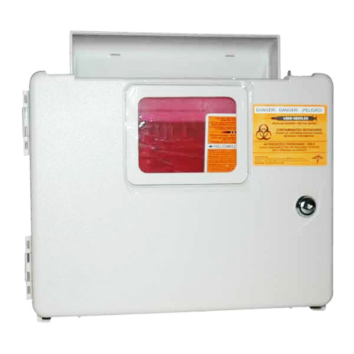 Locking Sharps Container Cabinet 5 QT. | e-FirstAidSupplies