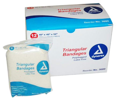 Triangular Bandage 40" x 40" | e-FirstAidSupplies