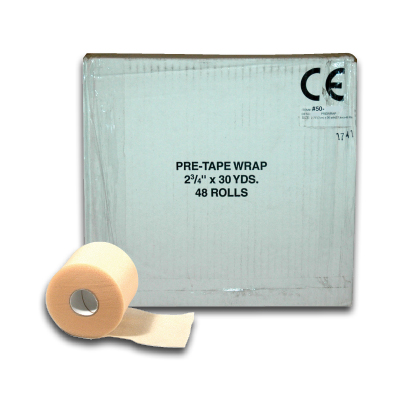 Tan Pre Wrap 2.75" x 30 yds. By the Case